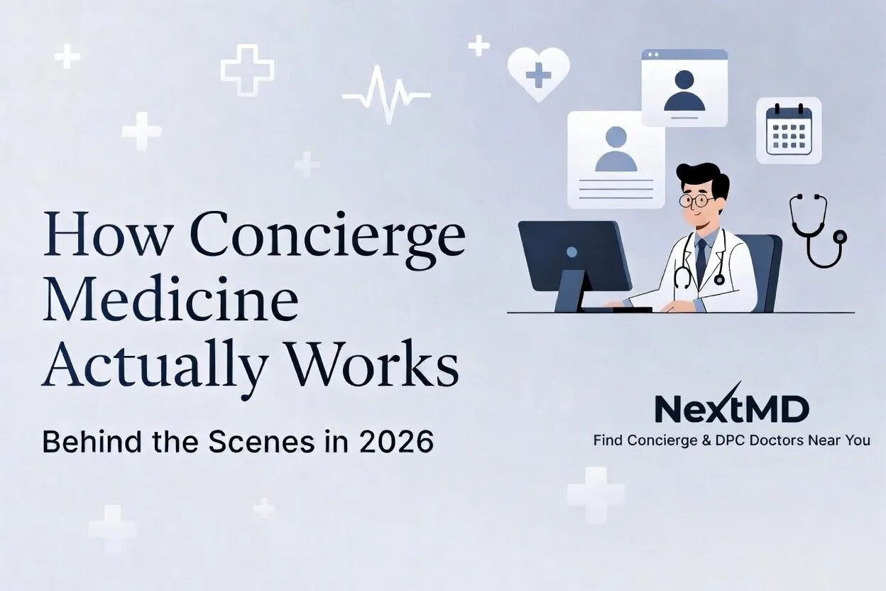 How Concierge Medicine Actually Works Behind the Scenes in 2026 | NextMD